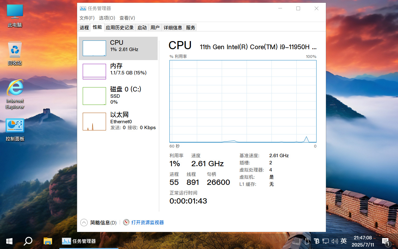 【不忘初心游戏典藏版】[太阳谷] Windows10 22H2（19045.2728） X64 无更新[精简版][2.45G](2025.10 ...